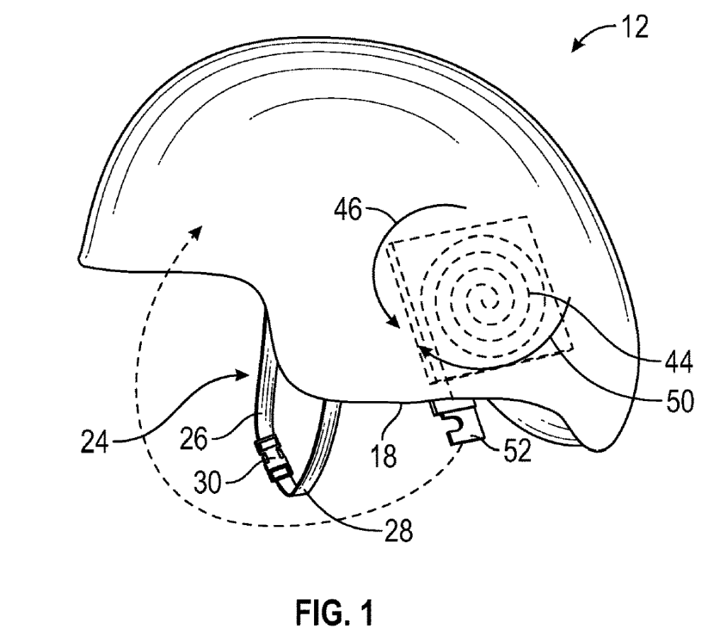 Helmet with Lock Assembly Device by Arrington • WheelBased